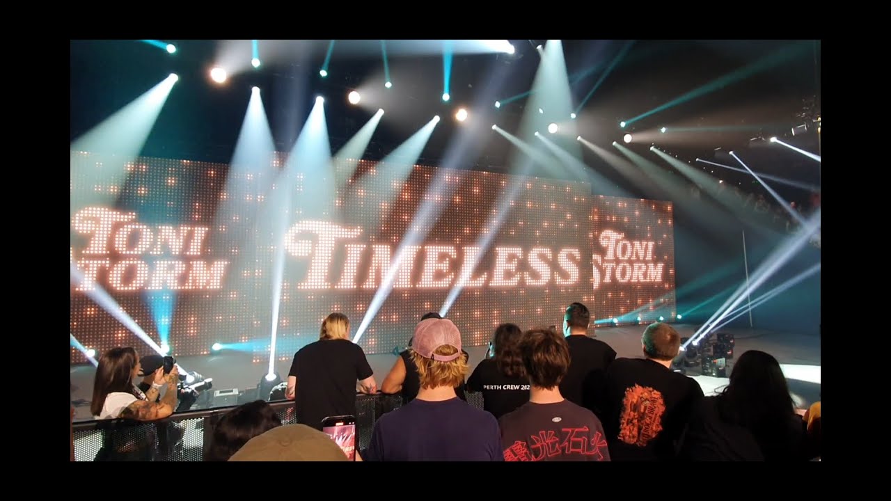 'Timeless' Toni Storm Entrance - AEW Grand Slam Brisbane 2025 - YouTube