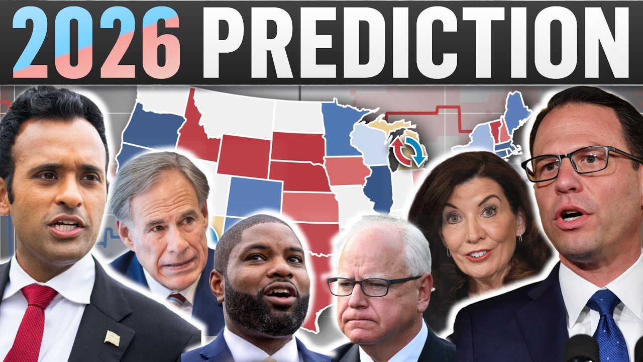 Blue Wave Incoming? Democrats Eye Gains in 2026 Governor Races - YouTube