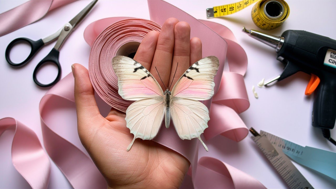 The Secret to Creating Stunning Ribbon Butterflies for High orders 🤑🤑 ...