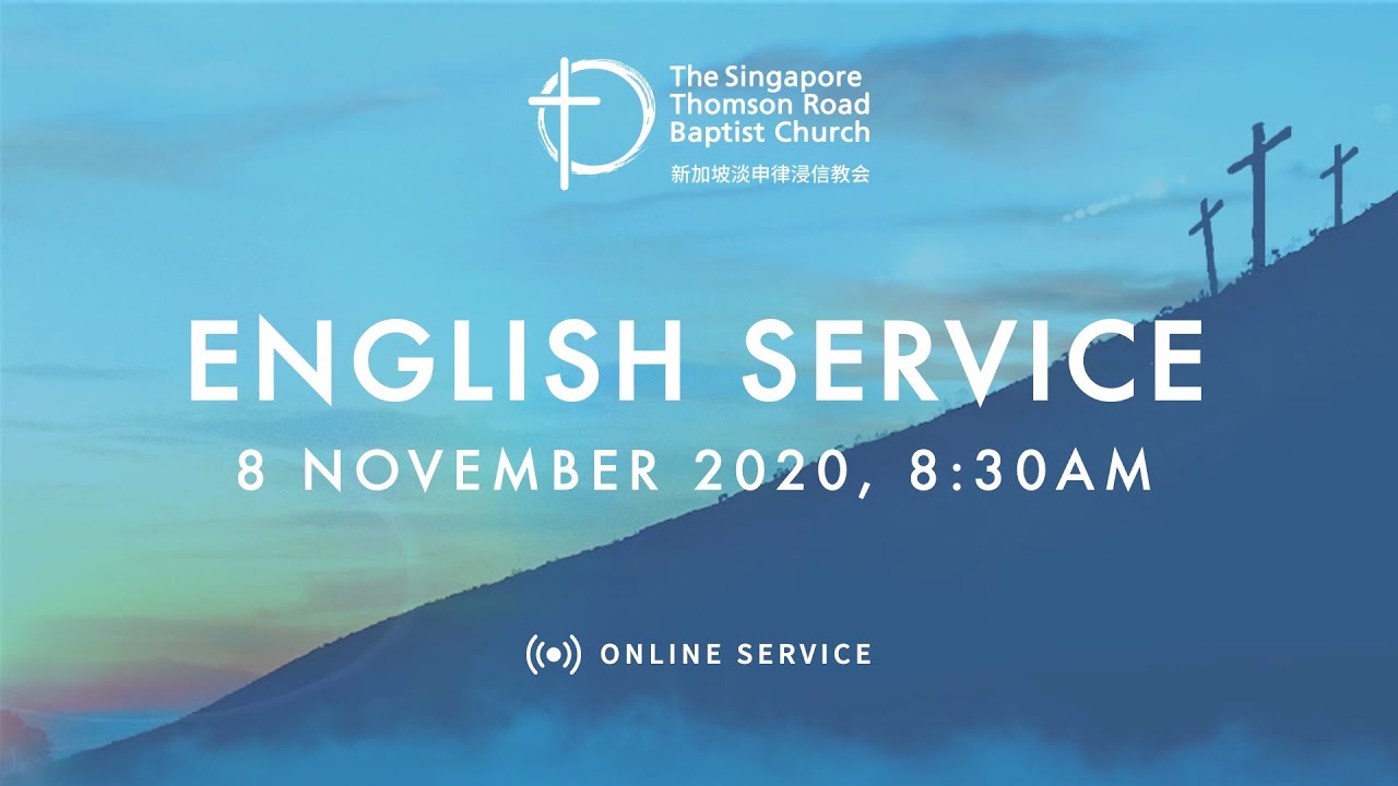 English Service - 8th November 2020 - 8:30am - YouTube