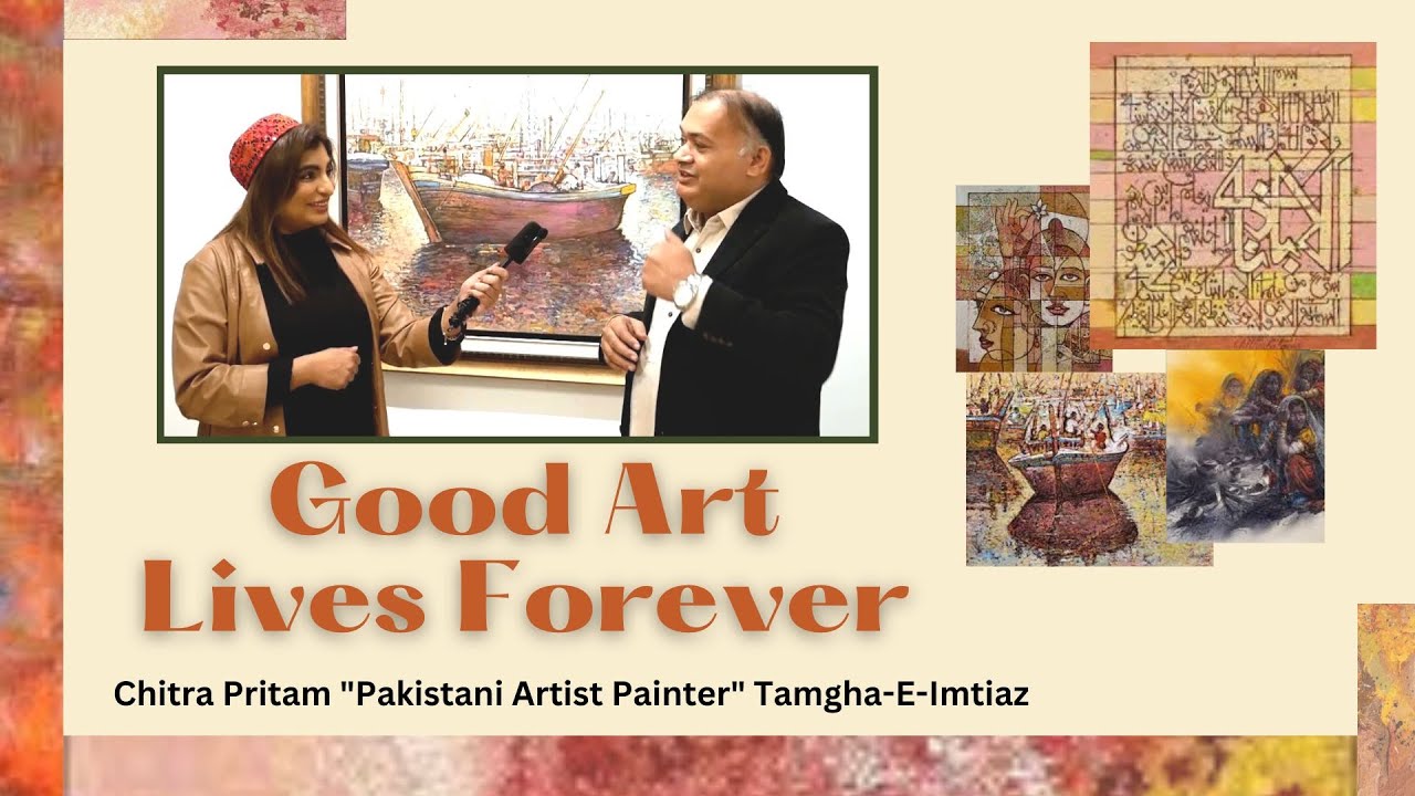 Success Story, Chitra Pritam "Pakistani Artist Painter" Tamgha-E-Imtiaz ...