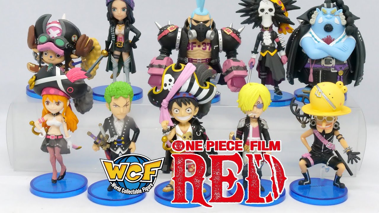 【WCF】One Piece Film Red 草帽海賊團 10 人 - YouTube
