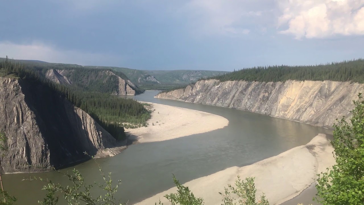 The Peel River Canyon, Yukon - YouTube