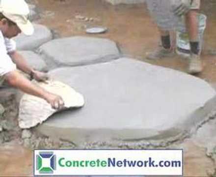 Rock Molds Lava Rock Stamps - www.ConcreteNetwork.com - YouTube