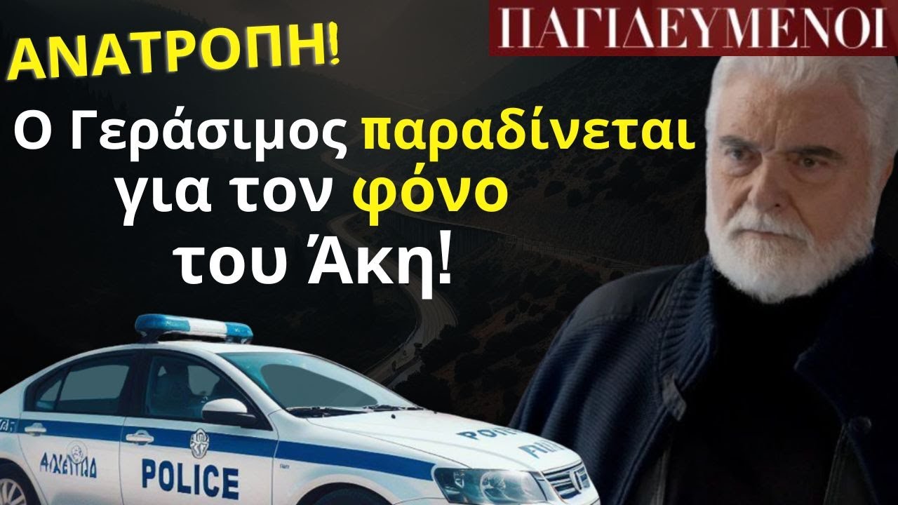 Παγιδευμένοι ANT1 Spoiler: ΑΝΑΤΡΟΠΗ! Ο Γεράσιμος παραδίνεται για τον ...
