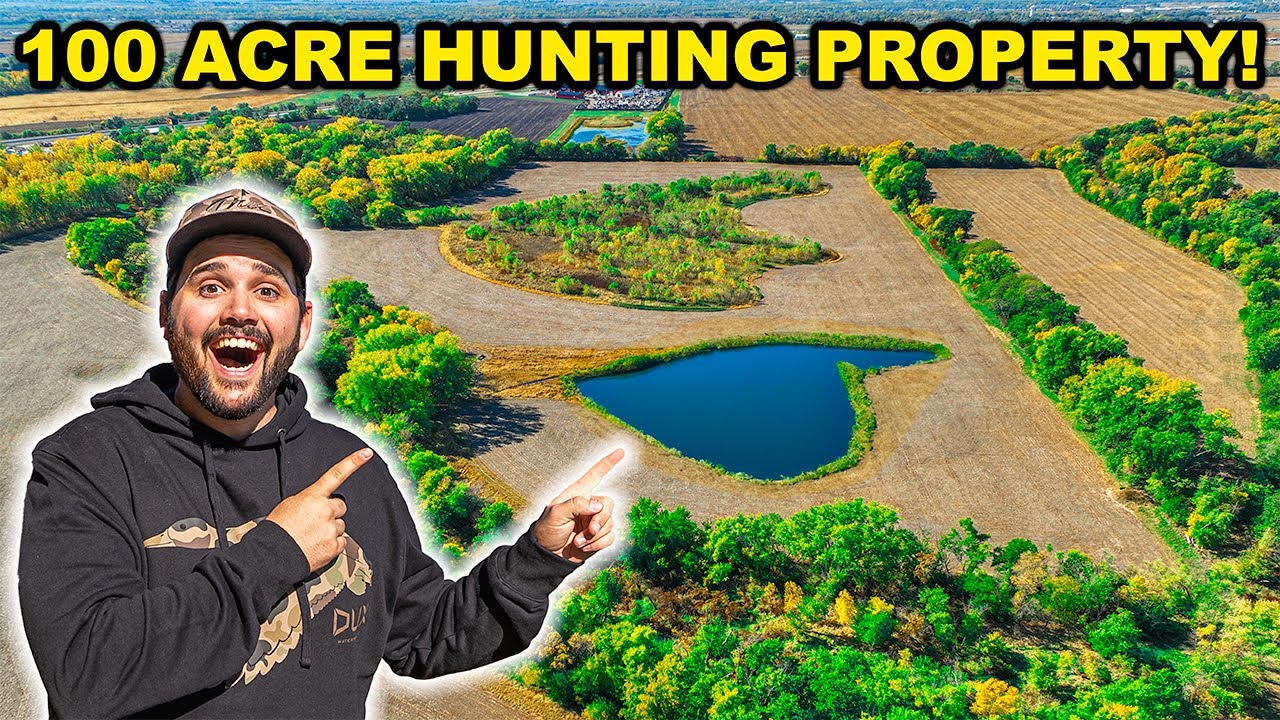 FULL TOUR of My NEW 100 ACRE Dream HUNTING Property!!! - YouTube