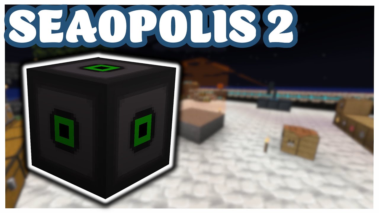 Minecraft Seaopolis 2 | COMPACT MACHINES #6 - YouTube