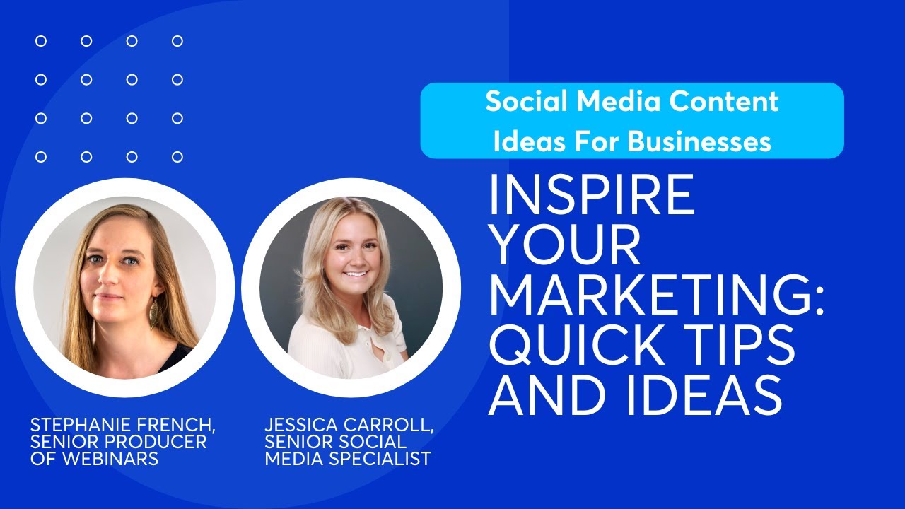 Social Media Marketing Content Ideas for Businesses | Constant Contact ...