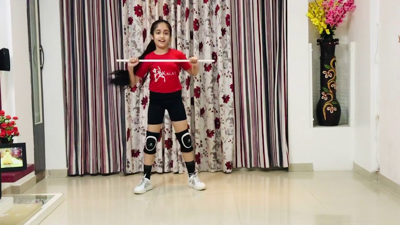 Dance with props /Hollywood Bollywood/9 years - YouTube