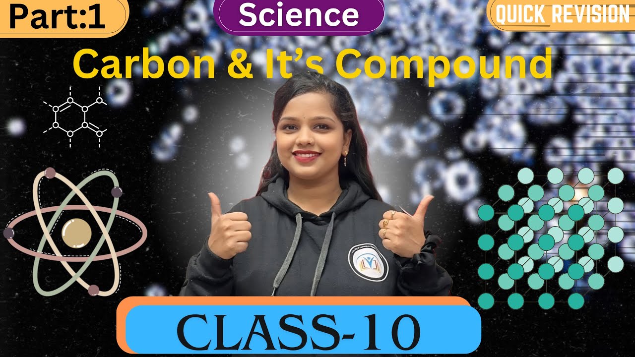 CARBON AND ITS COMPOUND SCIENCE CLASS-10 PART-1| AYUSHI MAM | IMS ...