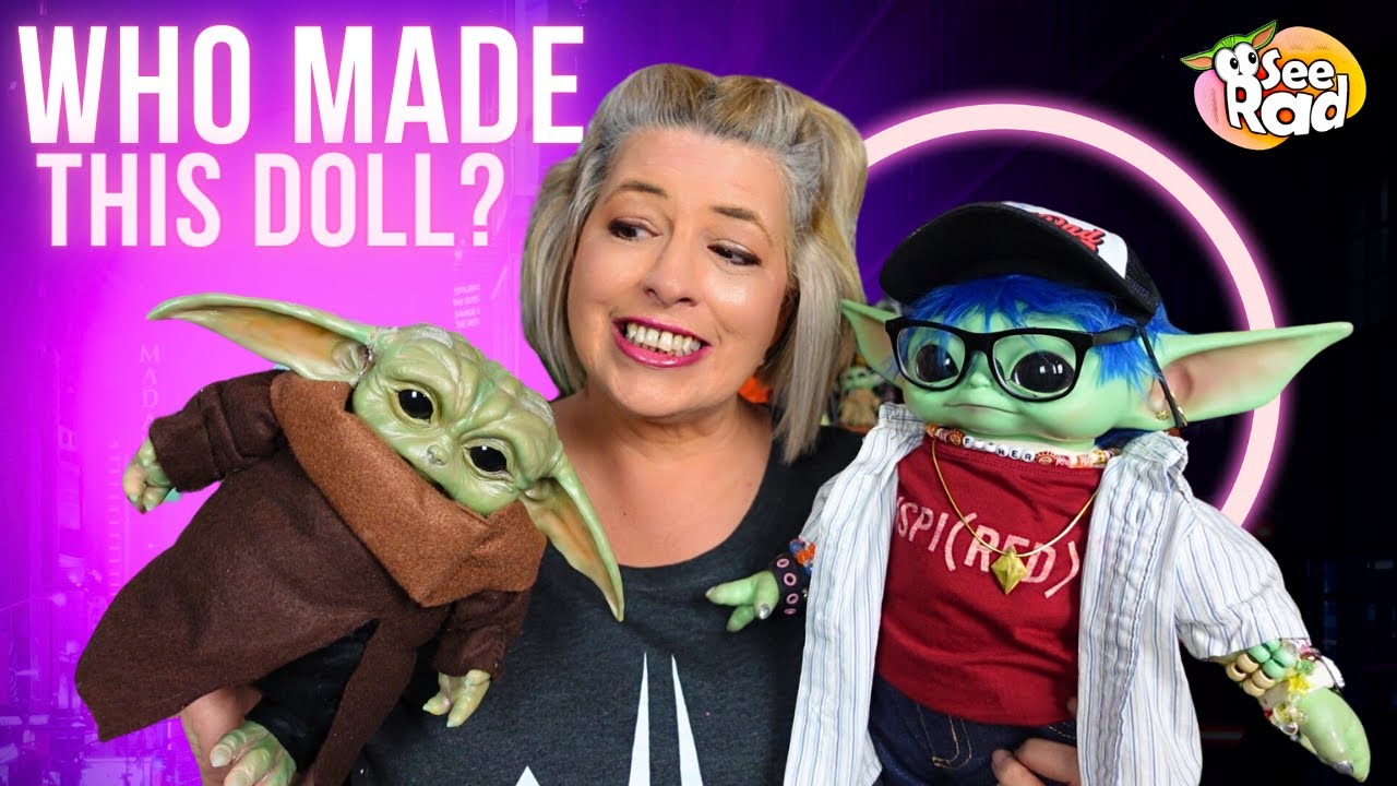 Who Crafted This Adorable Grogu Inspired Art Doll? - YouTube