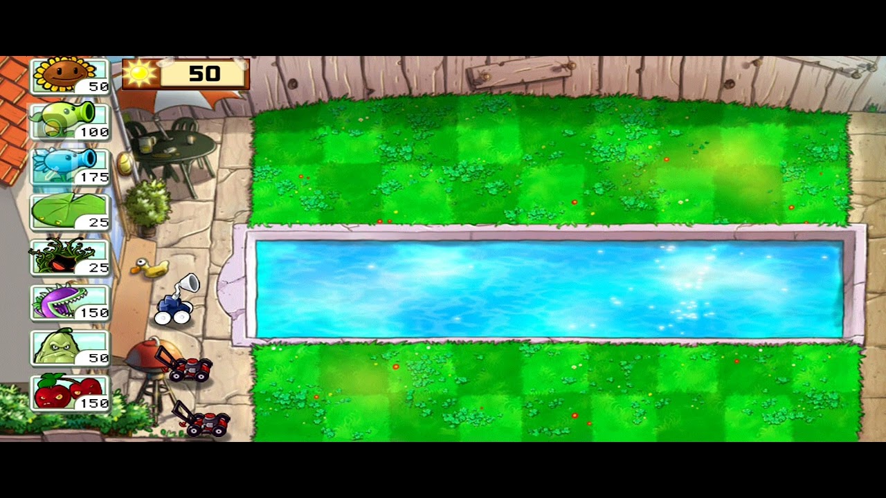 Plants Vs Zombies-PooL-Part 6 - YouTube