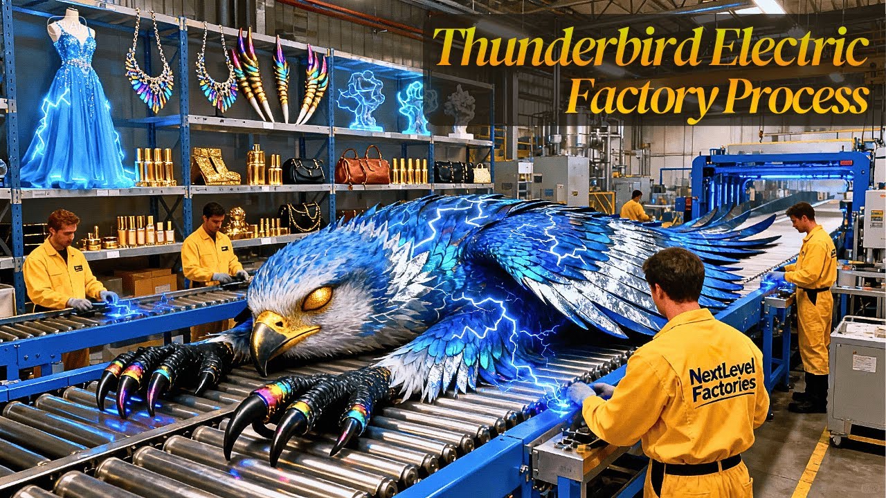 Inside the Thunderbird Factory: 12-Step Process From Storm Mountains to ...