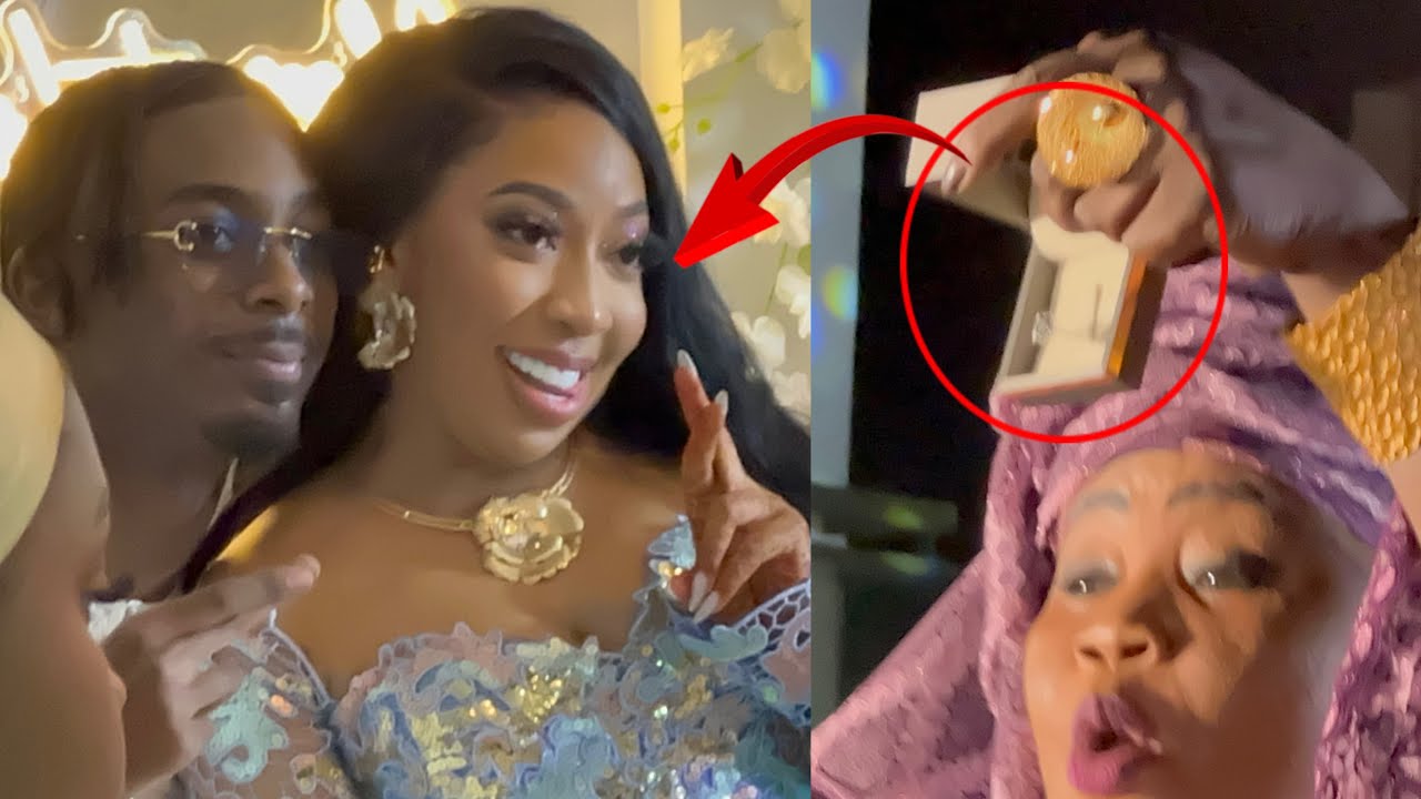 Mariage Zeyna Ndour:Bague en Diamant Offert par..Son frère Philip Ndour ...