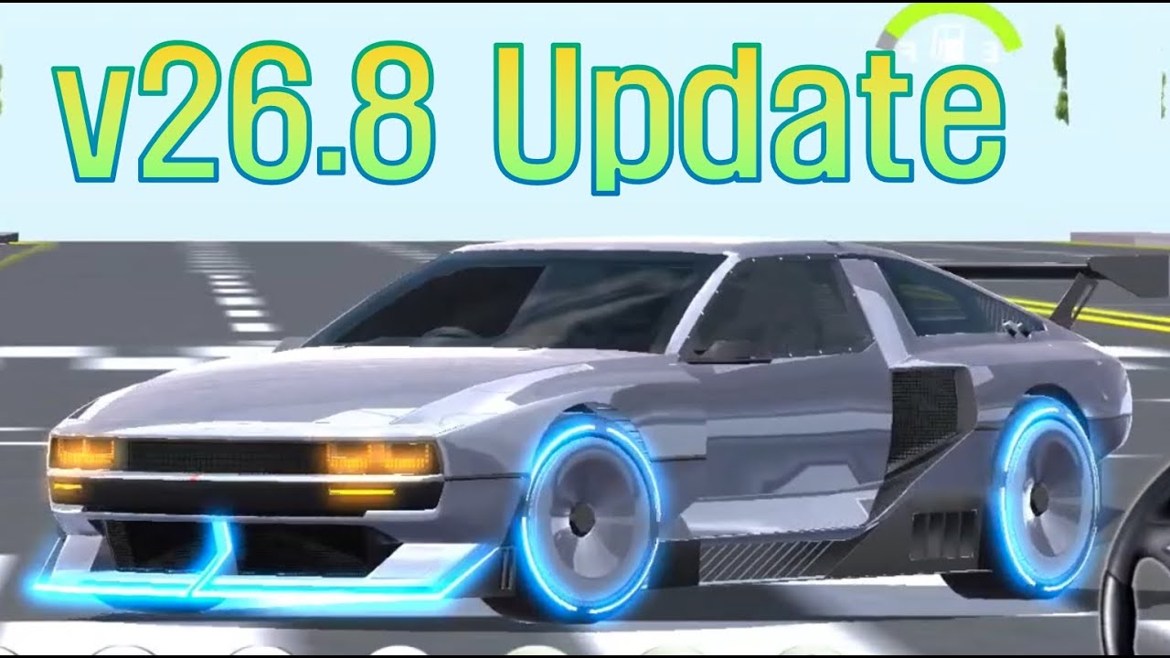 v26.8 Update Complete. New car - YouTube