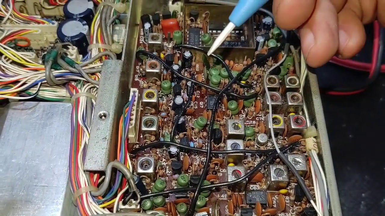 " CONSERTO DO RÁDIO KENWOOD TS130S DO CLIENTE EUGENIO DE GUARABIRA/PB ...