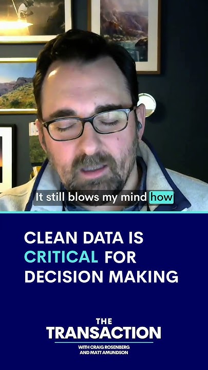 Clean Data is CRITICAL for Making Great Business Decisions - YouTube