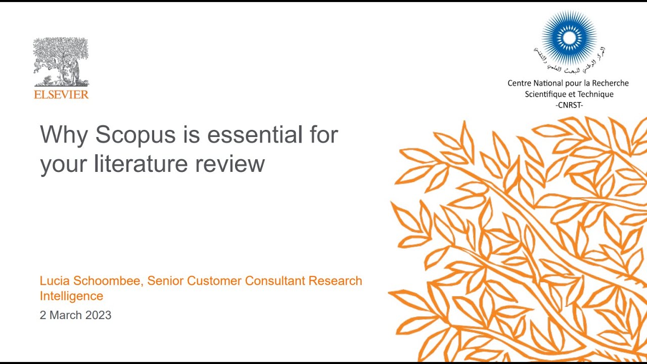 Why Scopus is essential for your literature review - YouTube