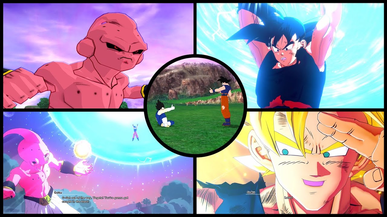 Evolution Of Goku vs Kid Buu (2007-2024) Dragon Ball Z Ending - YouTube