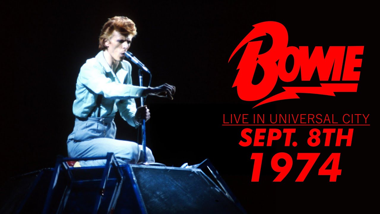 David Bowie - Live In Universal City - September 8th, 1974 - Barry ...