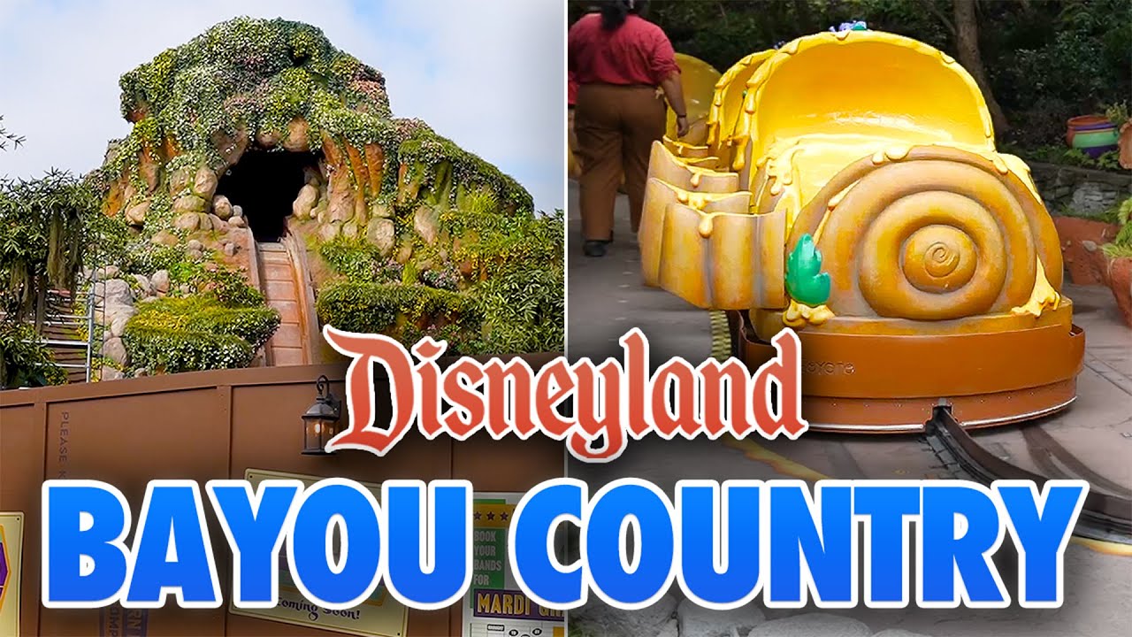 NEW Bayou Country at Disneyland - The Many Adventures of Winnie the ...