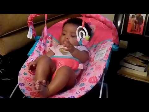 baby's pull up bar and stinky - YouTube