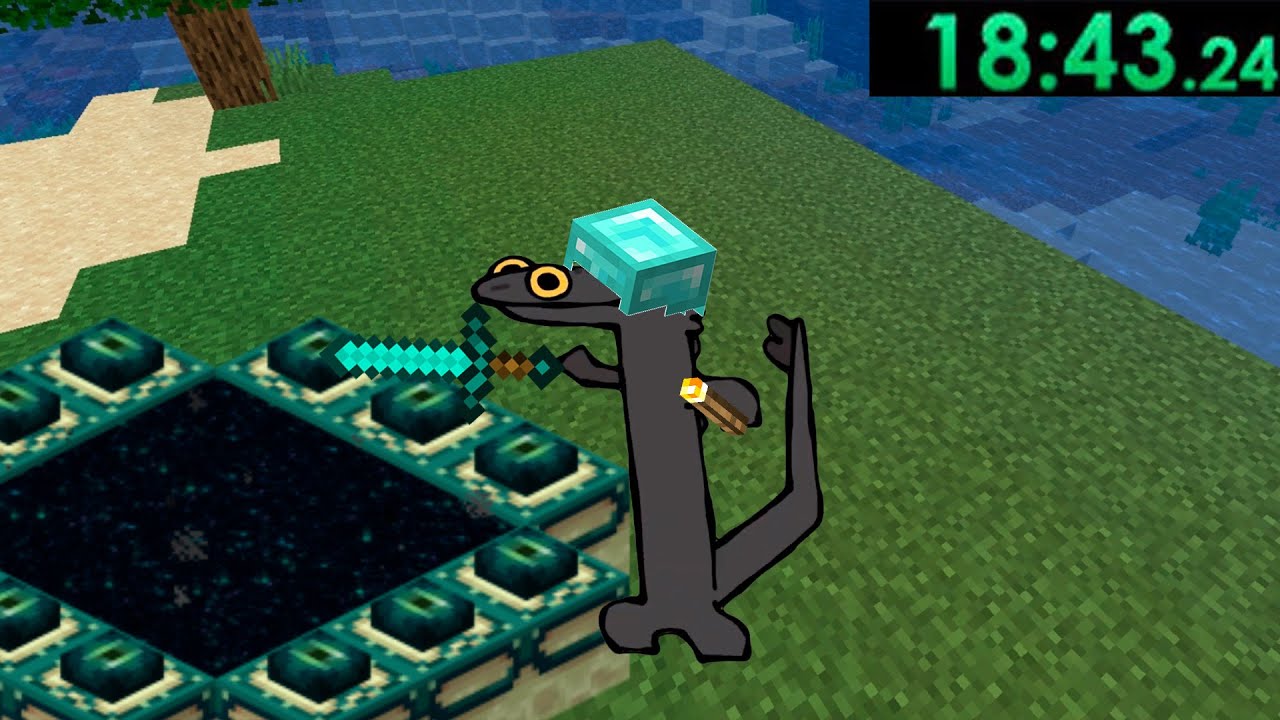Toothless Dance Minecraft Speedrun - YouTube