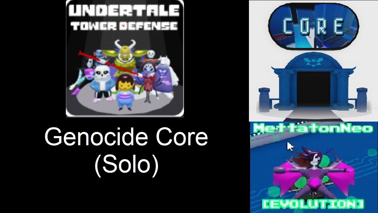 UnderTale TowerDefense Genocide Core - YouTube