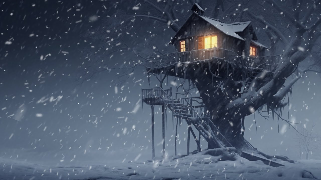 The Ultimate Freezing Blizzard Sounds for Sleeping, Relaxing┇Cold ...