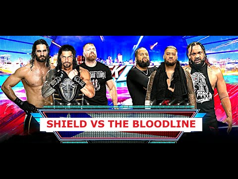WWE Badblood Shield Vs Bloodline #wwe2k25 #wwe2k24 #wwe #shield # ...