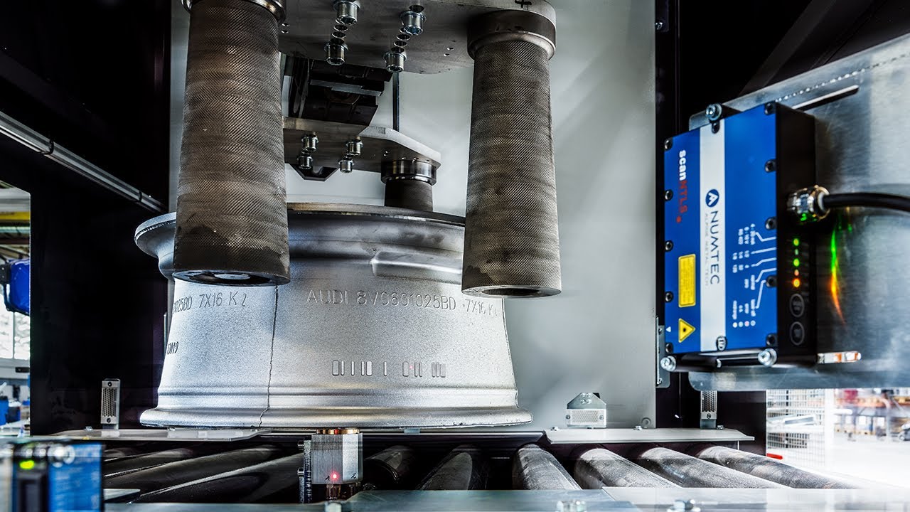 MARK100 - Marking system for aluminium wheels - YouTube