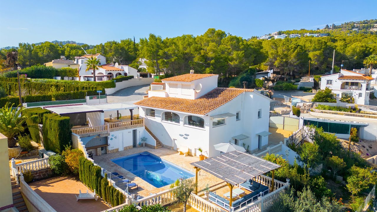 Modern Renovated Spanish Mediterranean Chalet in Calpe Costa Blanca 4K ...
