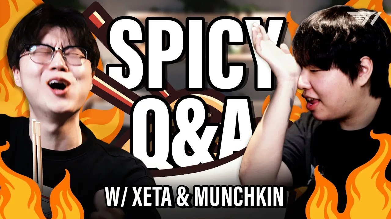 Spicy Q&A with Xeta and Munchkin | T1 VALORANT - YouTube