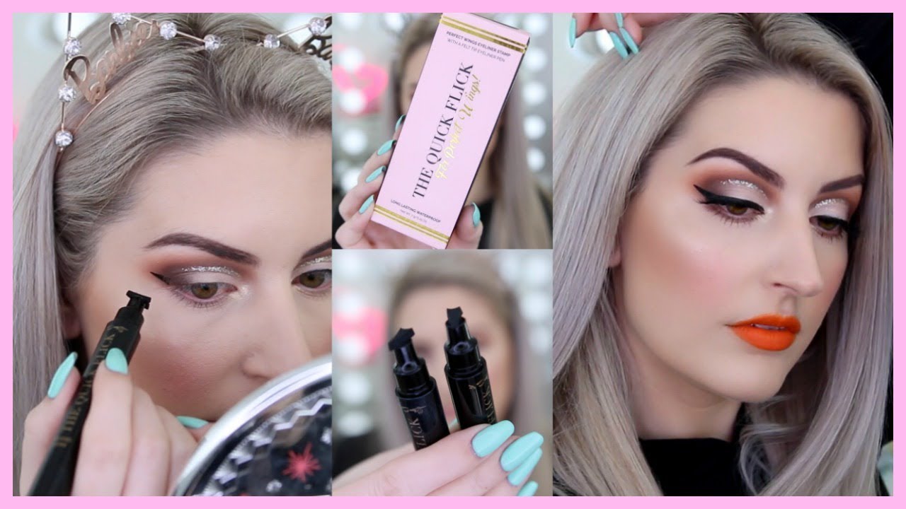 WING LINER STAMP THAT ACTUALLY WORKS! | THE QUICK FLICK | HANNAH SCHRODER - YouTube