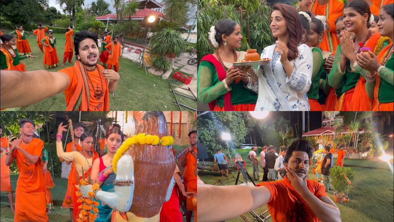 Akshara Singh new album | Making of new songs | Khalid pathan - YouTube