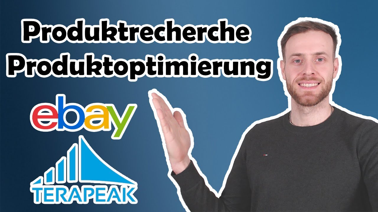 eBay Produktrecherche & Produktoptimierung mit Terapeak - YouTube