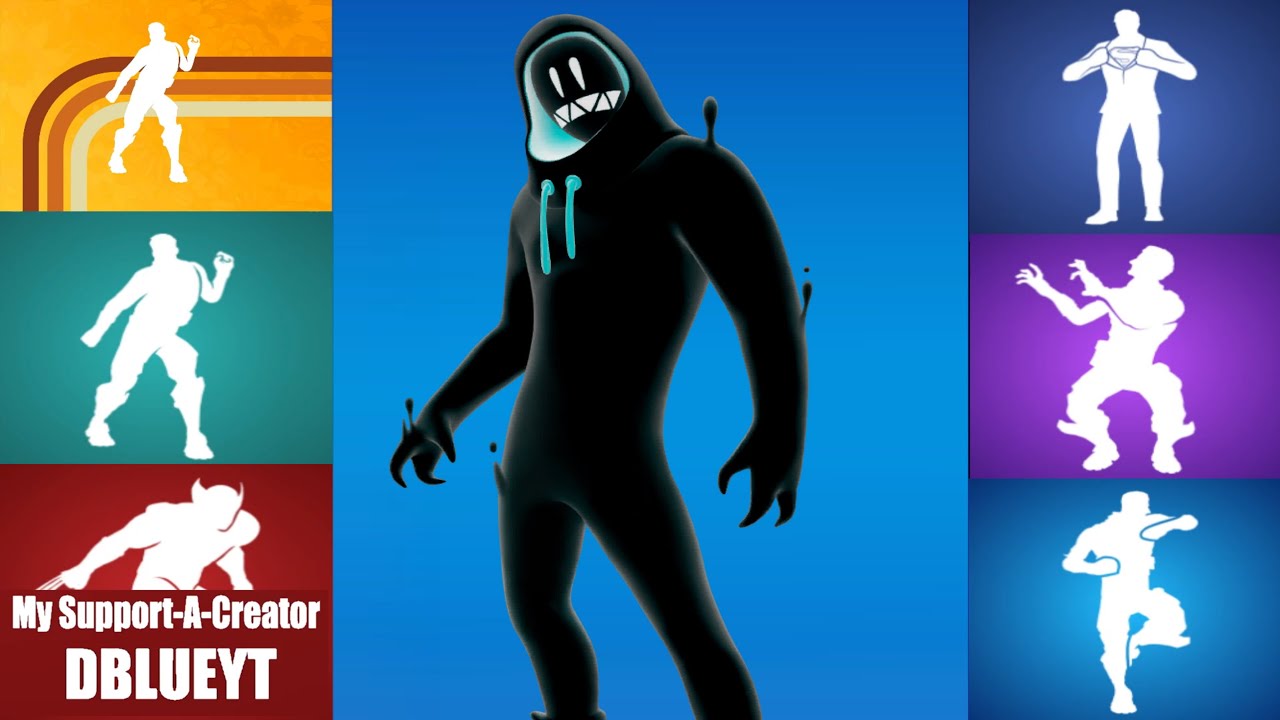 Grimey Performs All Emotes & Dances in Fortnite - YouTube