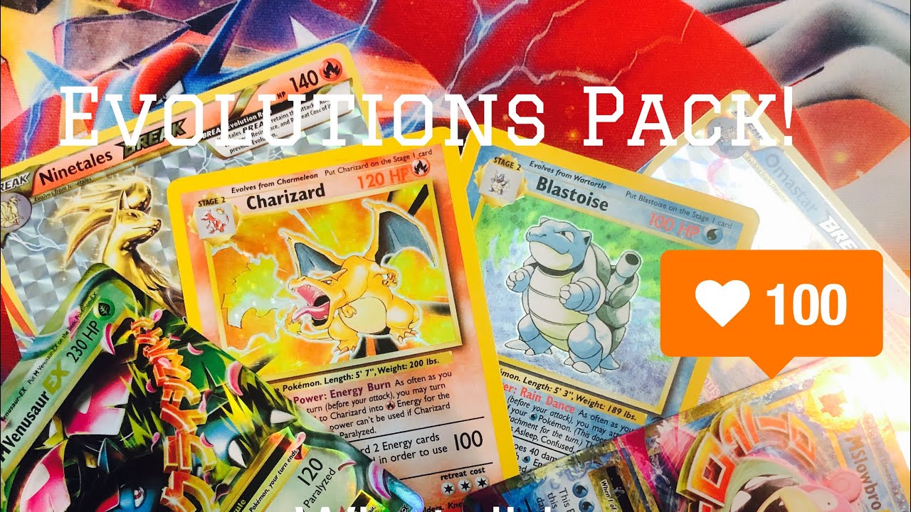 Pokémon Evolution Single Pack! - YouTube