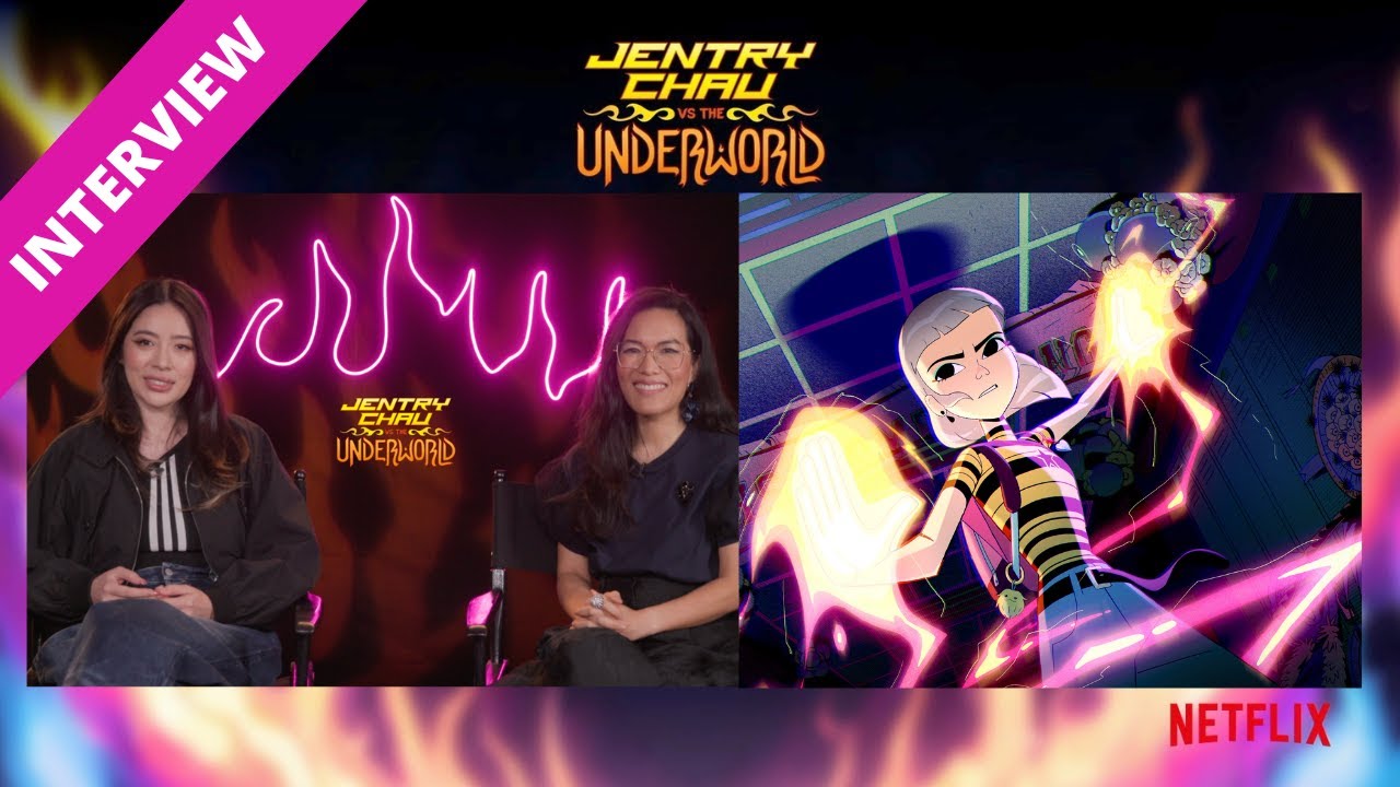INTERVIEW: Ali Wong & Echo Wu Talk Jentry Chau vs the Underworld - YouTube
