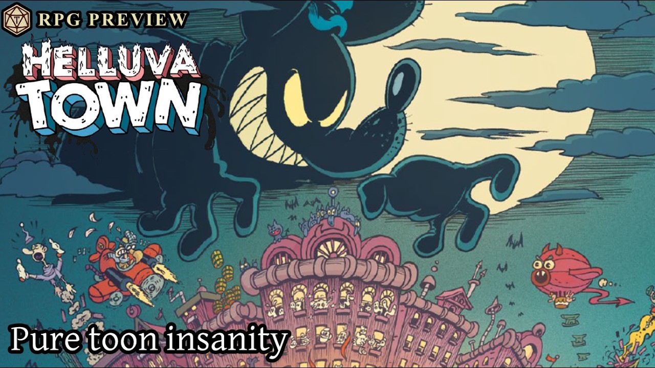 Is Helluva Town the most unhinged cartoon RPG? Probably. ||| RPG Preview - YouTube