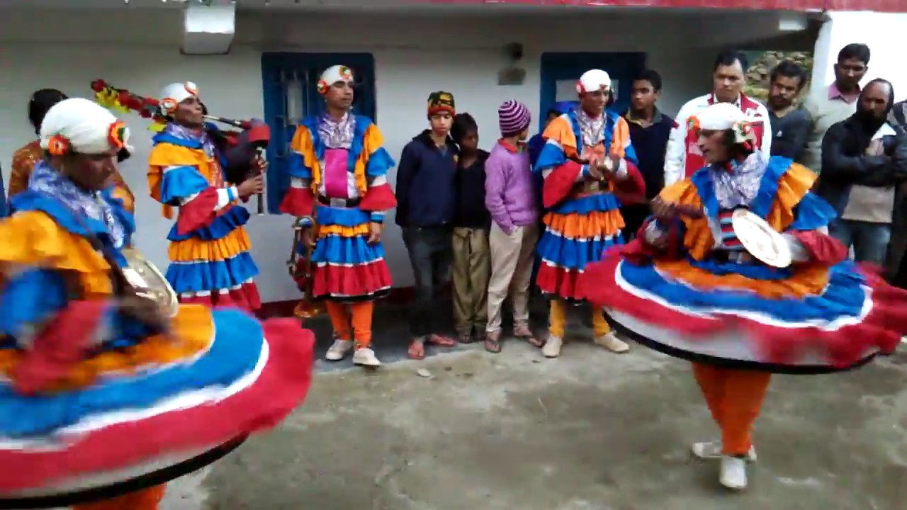 Chaliya Dance..... #very popular in Uttrakhand. - YouTube