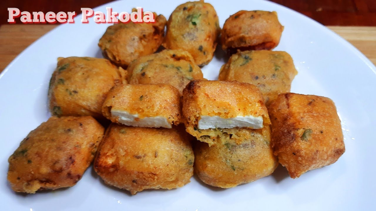 पनीर पकोड़ा रेसिपी | Paneer pakoda recipe | Paneer pakoda restaurant ...