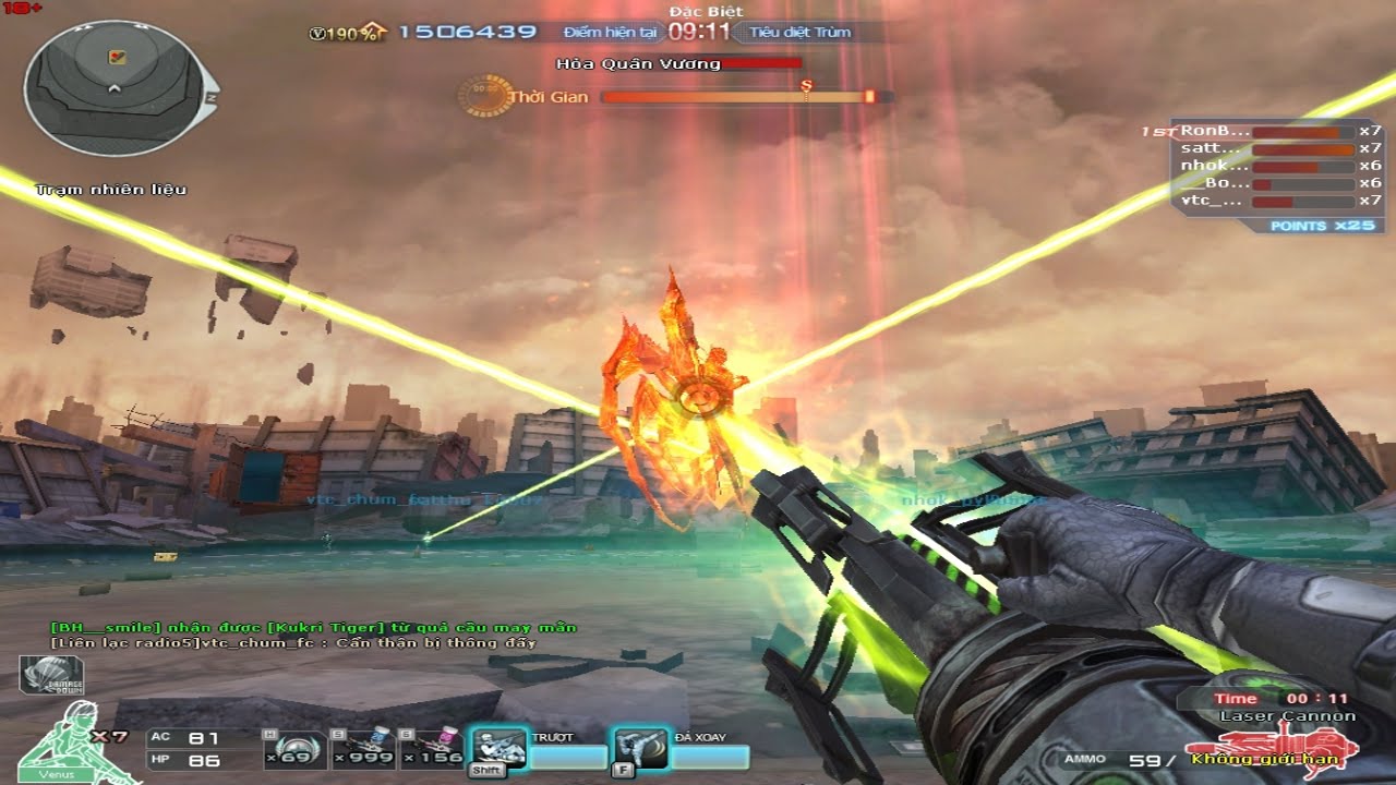 CrossFire VN - Blaze boss battle - Time attack - YouTube