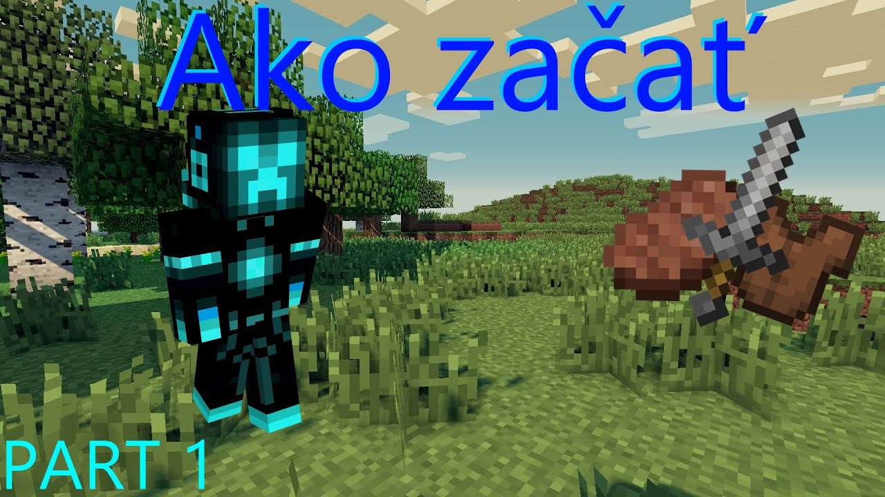 Minecraft ako začať - YouTube