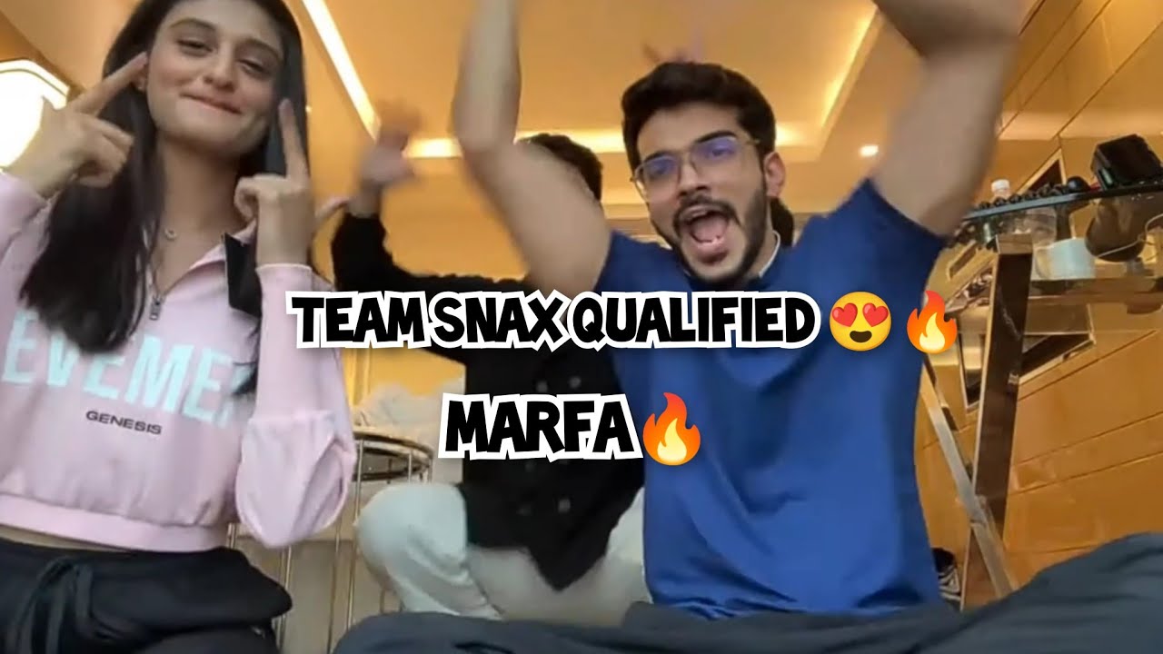 Team snax qualified for bgis next round😱 Snax payal joker dancing on ...