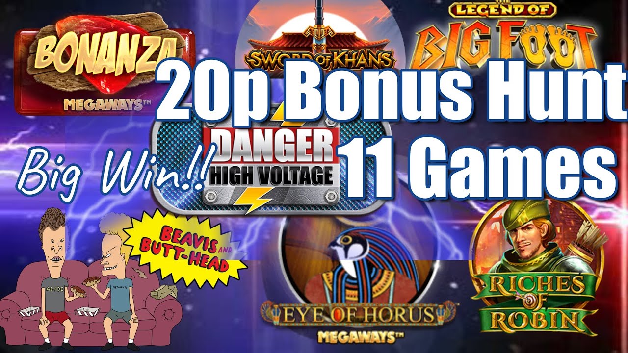 20p Bonus Hunt. On 11 Games in Total, Danger HV 5 Scatter Retrigger ...