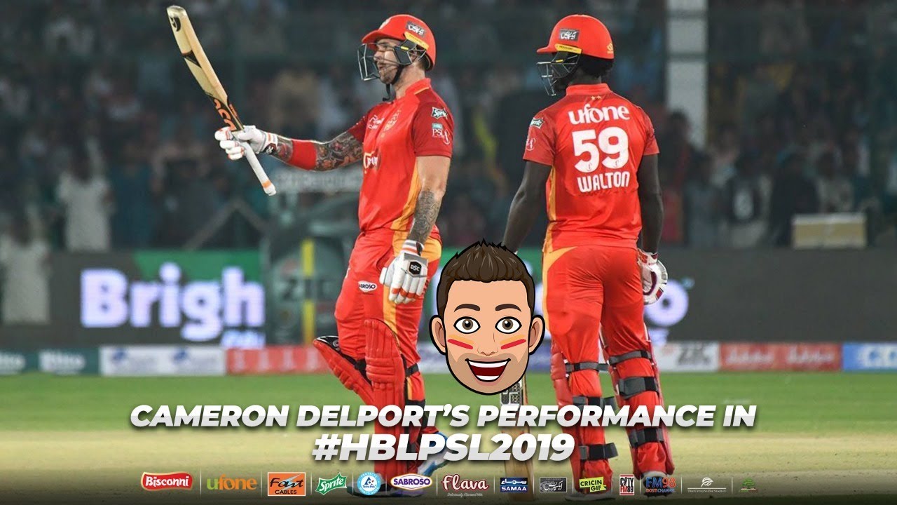 Cameron Delport's Performance in HBLPSL 2019 - YouTube