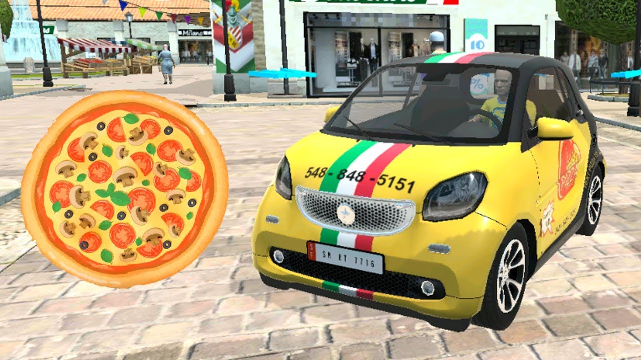 Pizza Delivery Driving Simulator #1 - Bike and Car Games Fun Driving ...