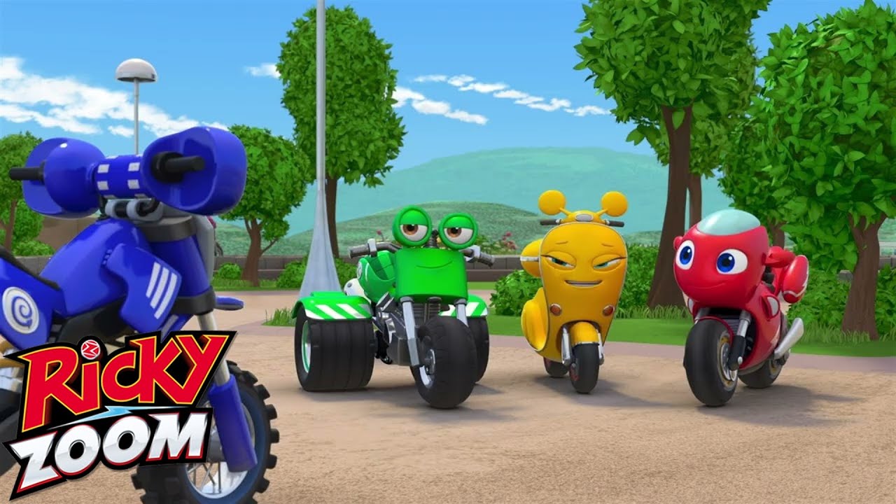 Ricky Zoom | Loop the Hero of Wheelford | DOUBLE EPISODE | Cartoon for ...