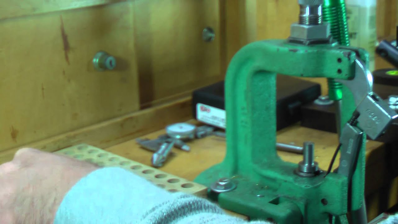 10mm Bullet Swaging Part 2 - YouTube